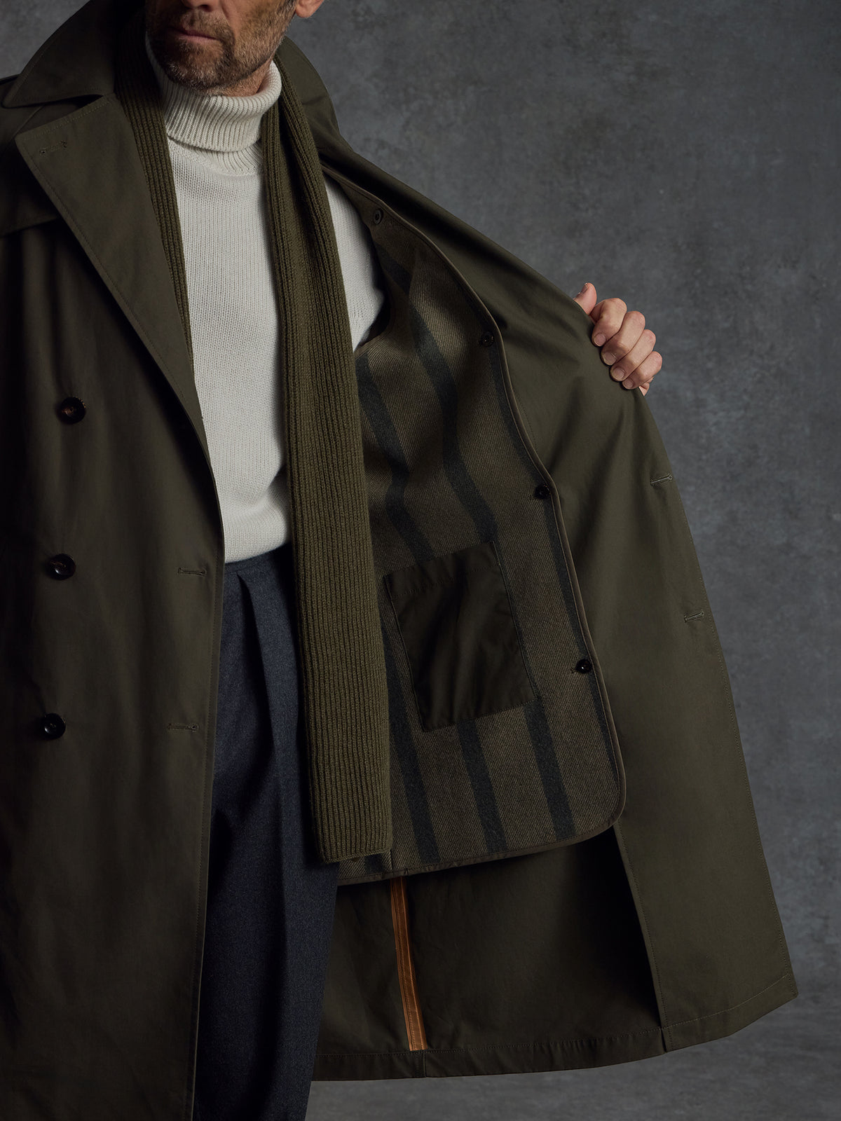 The Despatch Rider's Trench - Olive