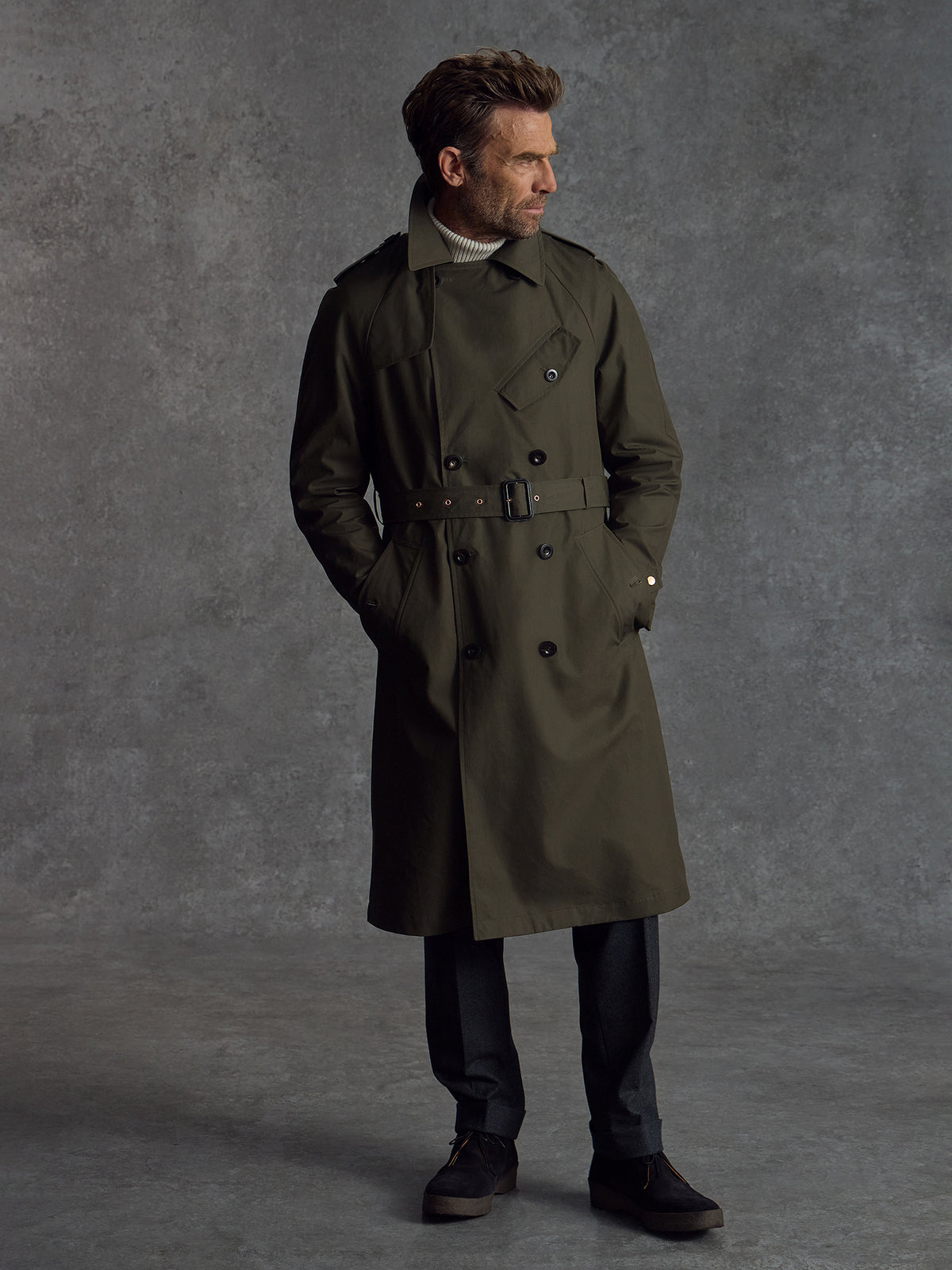 The Despatch Rider's Trench - Olive