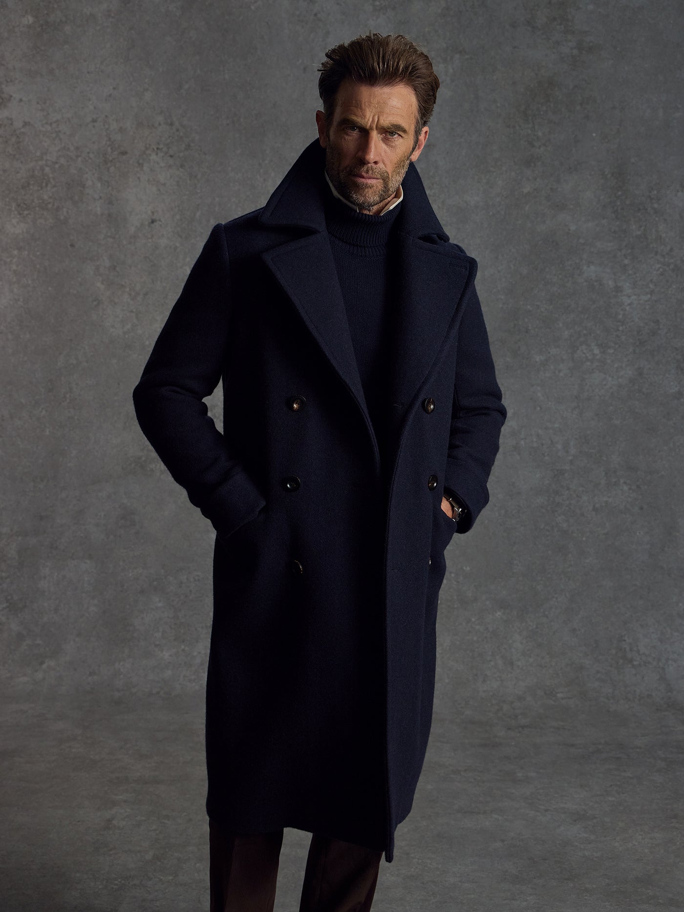 The Admiral's Great Coat - Navy