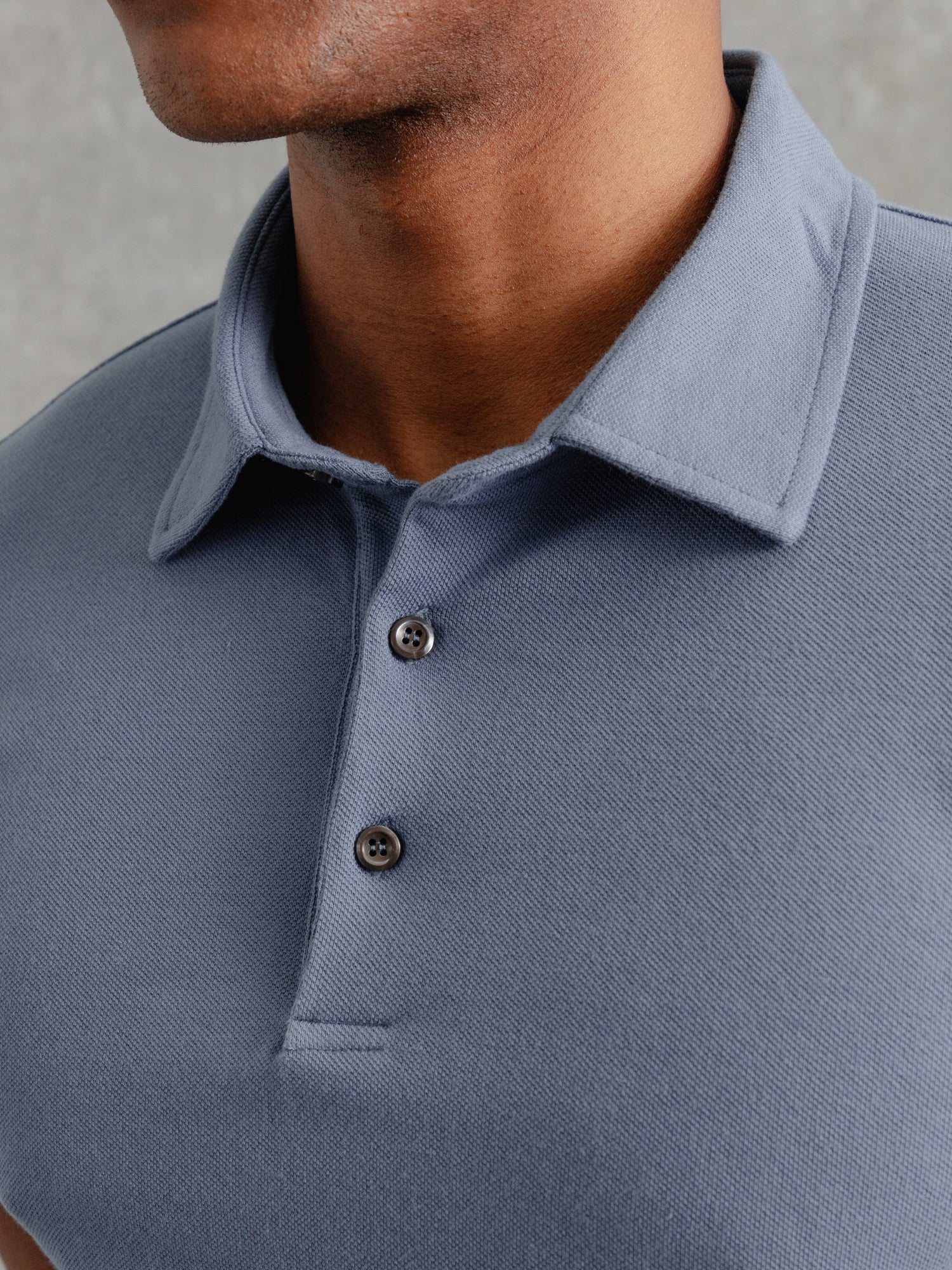 The SS Polo - Smoke Blue – PrivateWhite V.C.