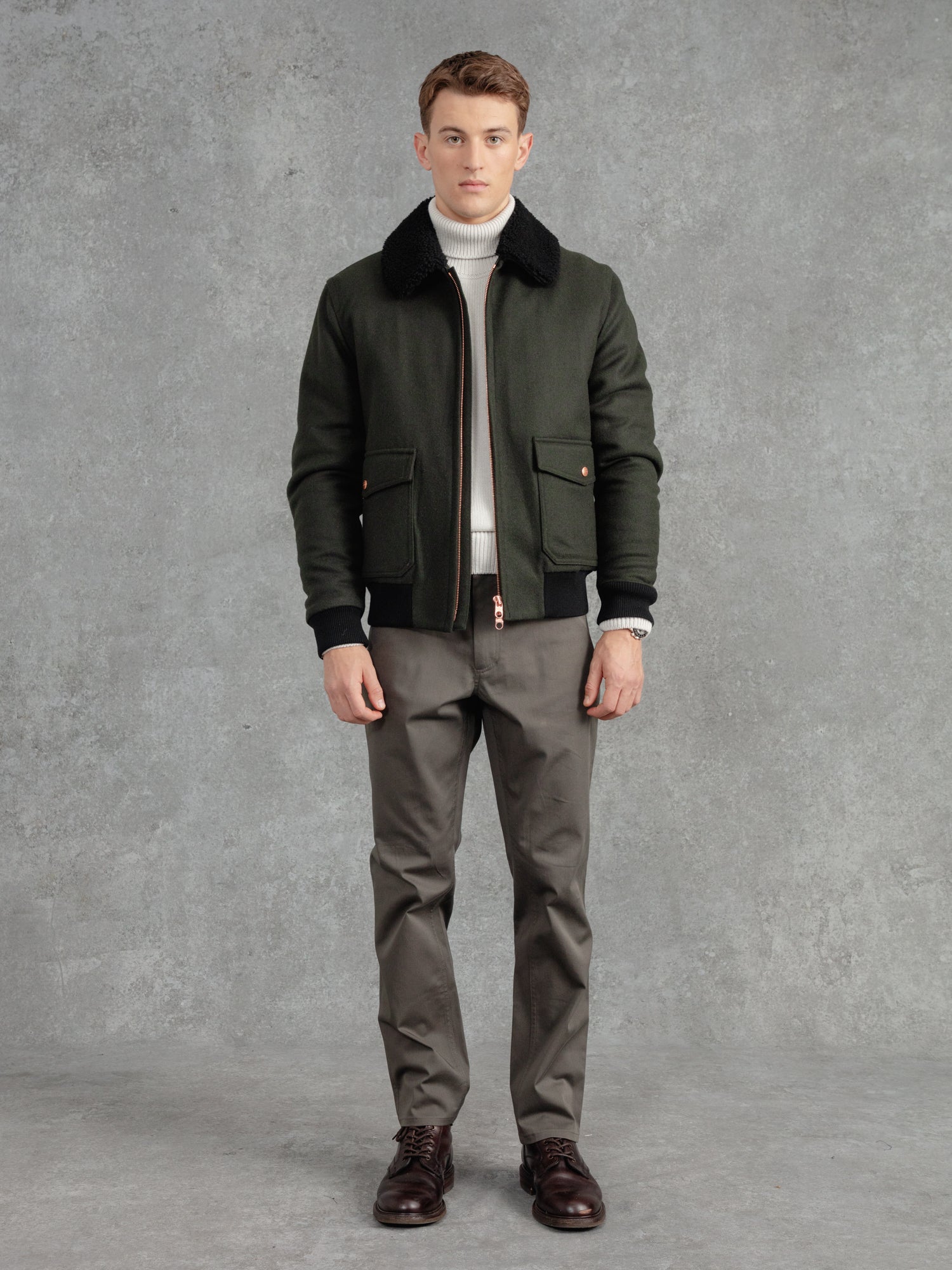 The Flight Jacket 3.0 - Moss Green – PrivateWhite V.C.