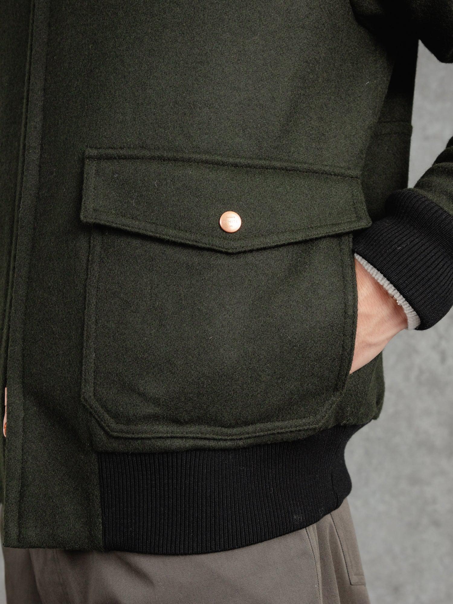 The Flight Jacket 3.0 - Moss Green – PrivateWhite V.C.