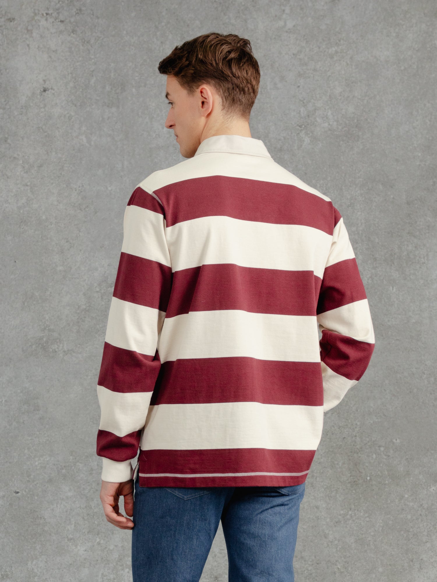 The Regents Rugby Shirt - Brick – PrivateWhite V.C.