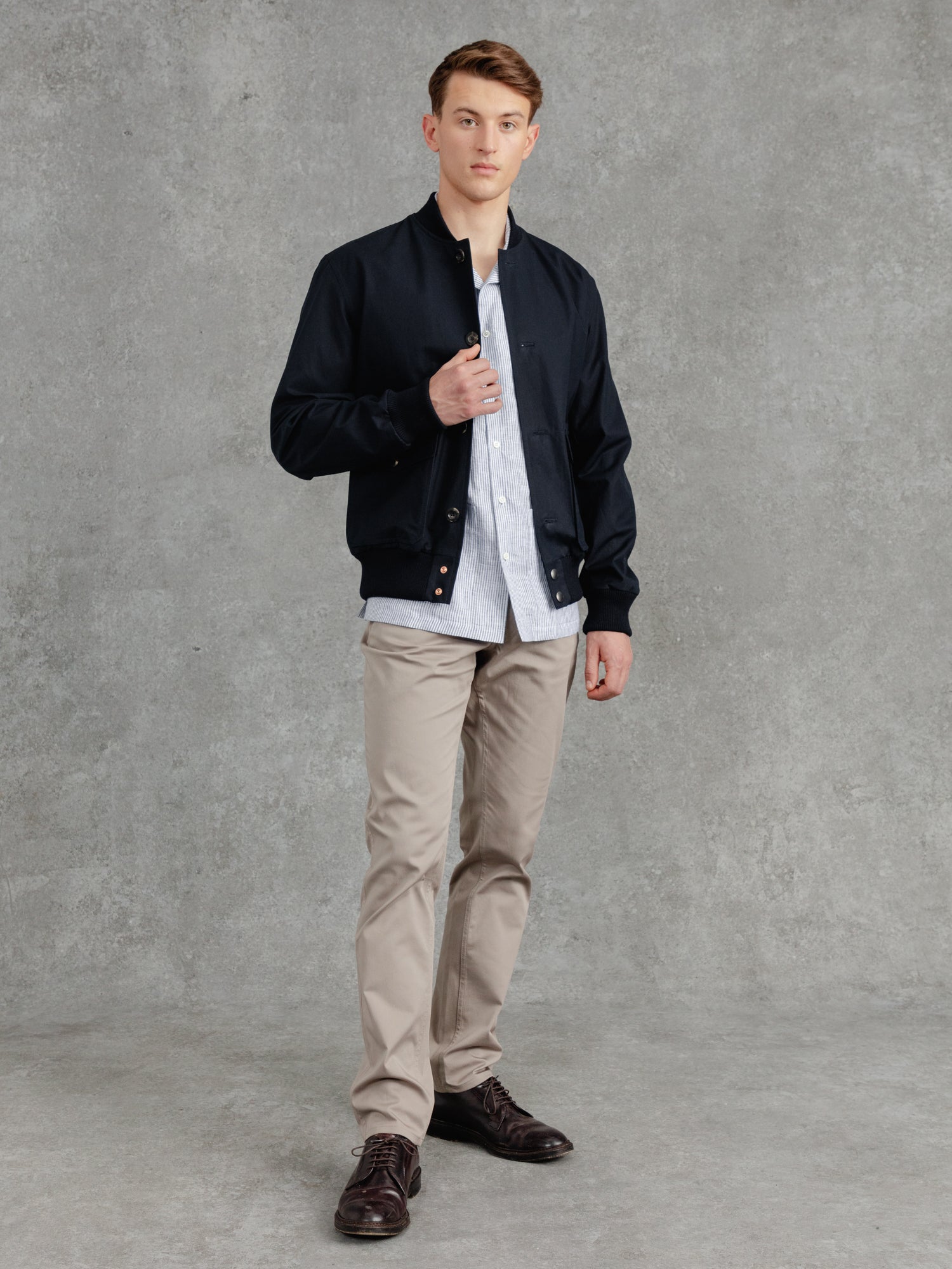 The Ventile® Bomber - Ink