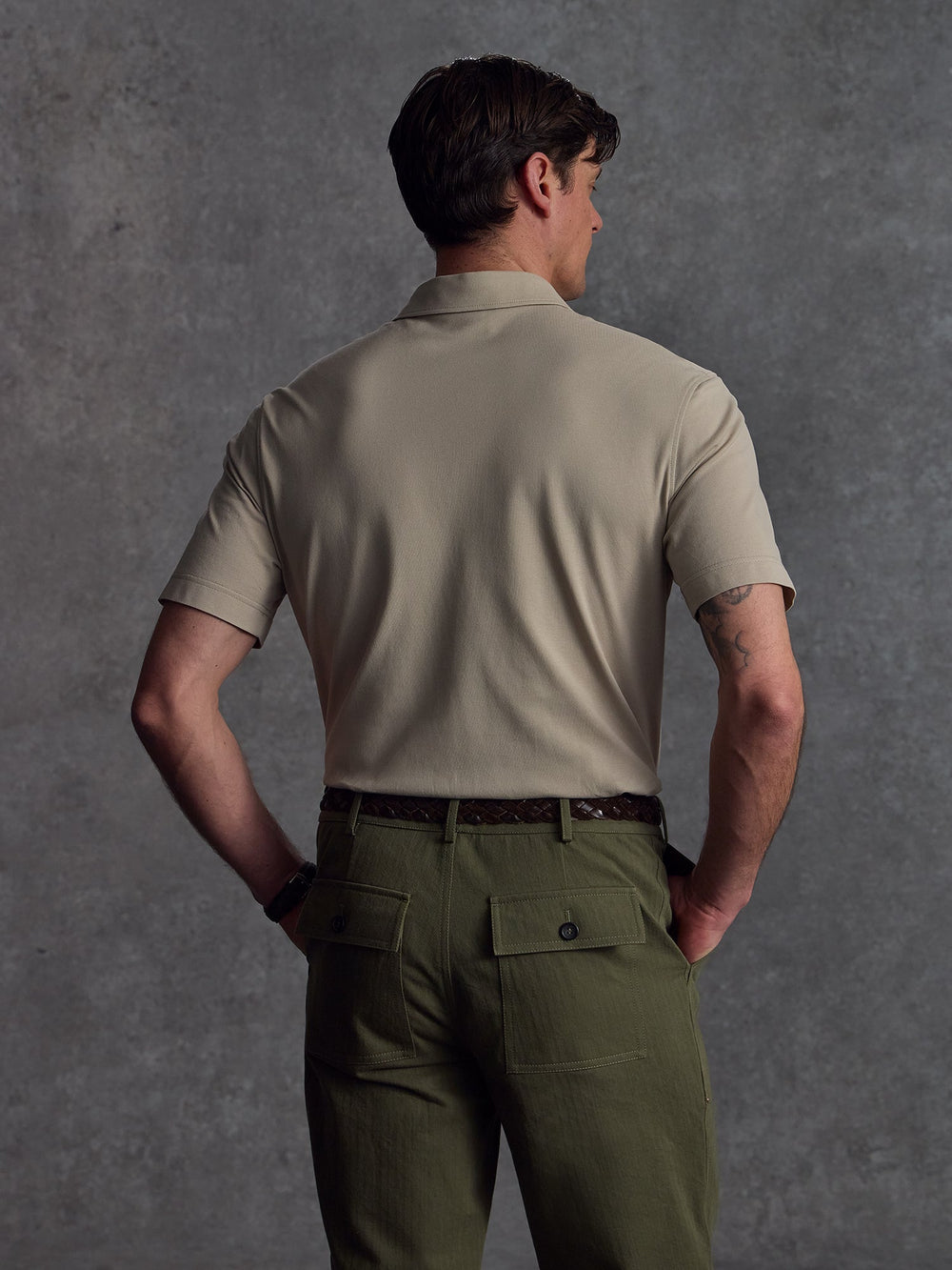 The Civvy Polo - Alabaster