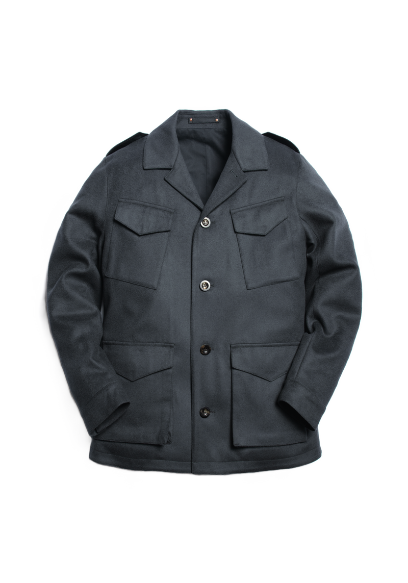 The Doeskin Revere Field Jacket - Cobble Grey