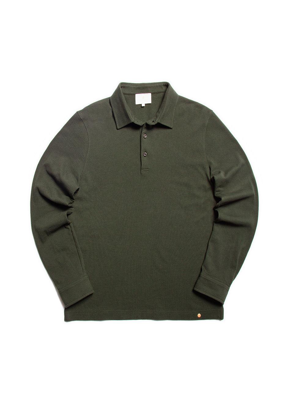 The LS Polo - Dark Green – PrivateWhite V.C.