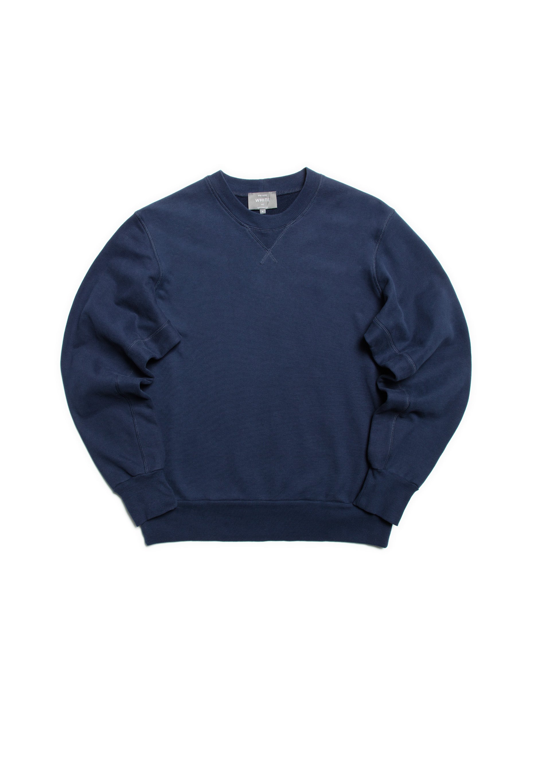 The PW Crew Neck Sweat 2.0 - Ink – PrivateWhite V.C.