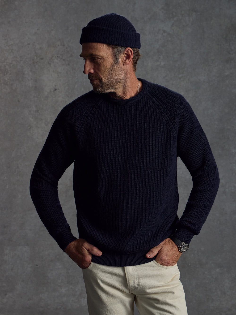 The Commando Crew Neck - Midnight