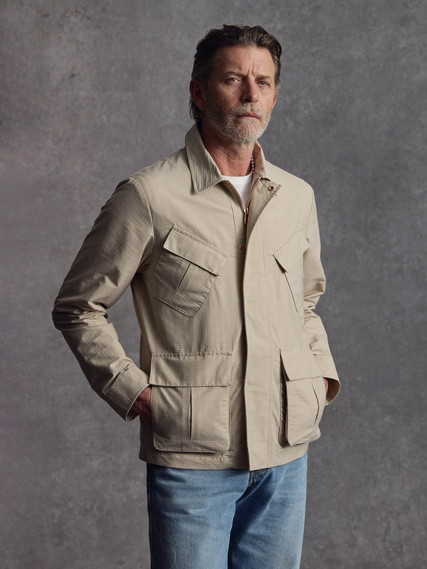 The Fitzrovia Field Jacket - Alabaster