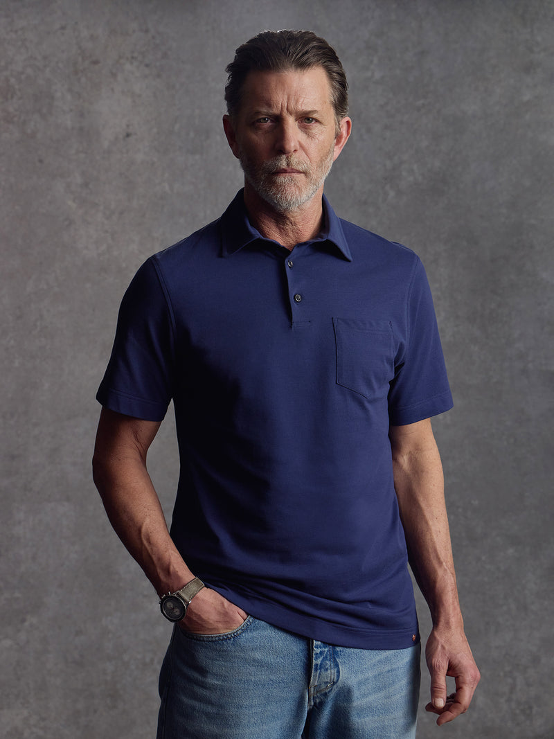 The Civvy Polo - Navy